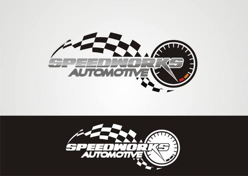 Speedworks Automotive-Racing/Performance Company Logo By Speedworks