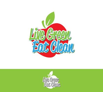 Logo Design - LiveGreenEatClean By Livegreeneatclean
