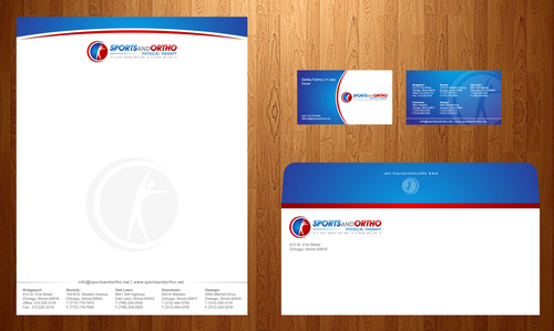 sports and ortho business cards By SportsandOrtho