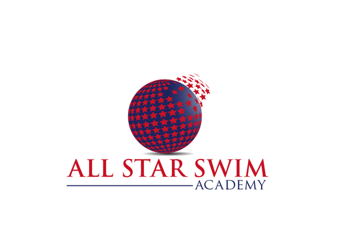 Business Logo for All Star Swim Academy by Swimlessons4you