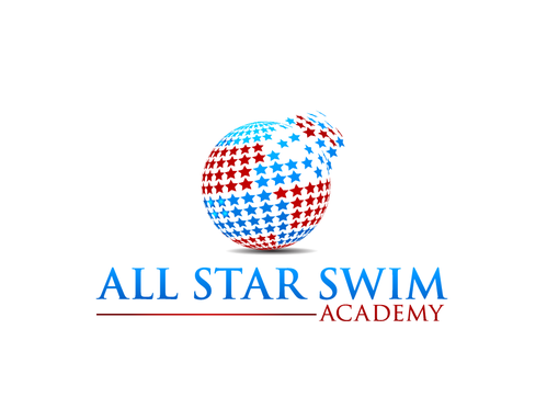 Business Logo for All Star Swim Academy By Swimlessons4you