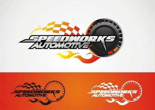 Speedworks Automotive-Racing/Performance Company Logo By Speedworks