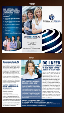 Immigration Dream Act Tri-fold brochure By Chblaw