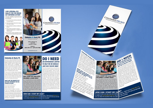 Immigration Dream Act Tri-fold brochure By Chblaw