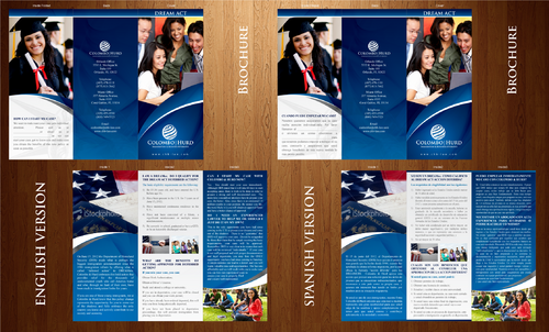 Immigration Dream Act Tri-fold brochure By Chblaw