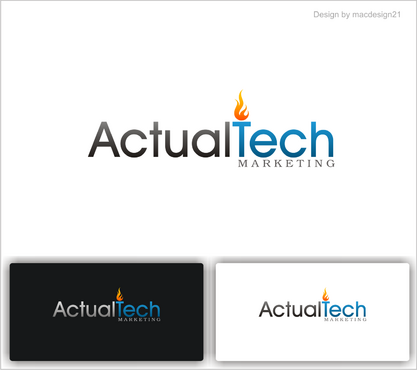 Logo for Actual Tech Marketing By Actualtm