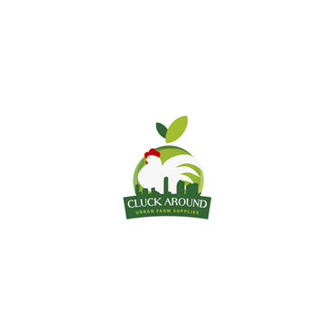 Cluck Around Logo By Vevurka