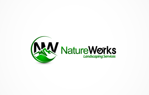 Logo for NatureWorks Landscape Services by Tamiboeve