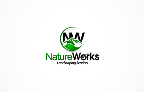 Logo for NatureWorks Landscape Services by Tamiboeve