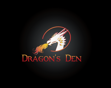 "Dragon's Den" logo for an exhibit for The Rennaisance Festival. It i