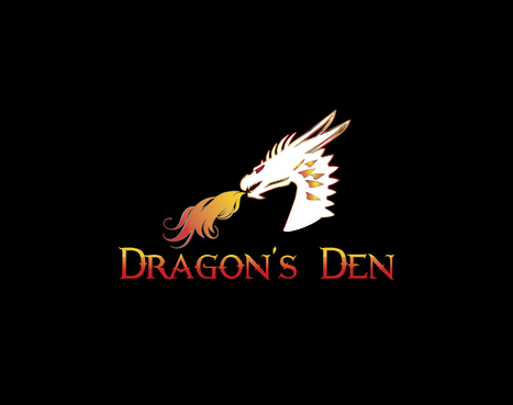 "Dragon's Den" logo for an exhibit for The Rennaisance Festival. It i