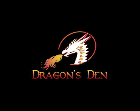 "Dragon's Den" logo for an exhibit for The Rennaisance Festival. It i