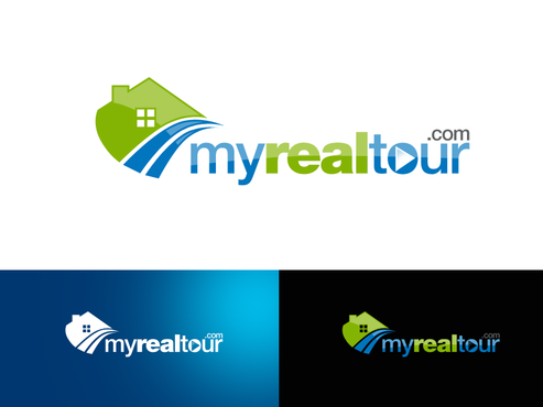 Logo for real estate network with video features By Morganm