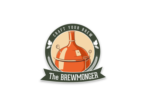 logo for a homebrew store By Brewmonger
