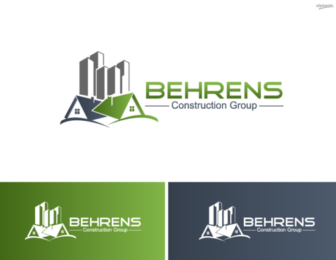 Logo for a construction company - Behrens Construction Group By BCGRe