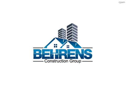 Logo for a construction company - Behrens Construction Group By BCGRe