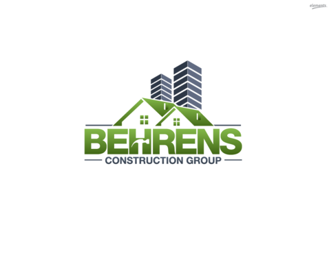 Logo for a construction company - Behrens Construction Group By BCGRe