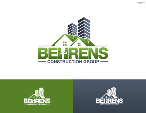 Logo for a construction company - Behrens Construction Group By BCGRe