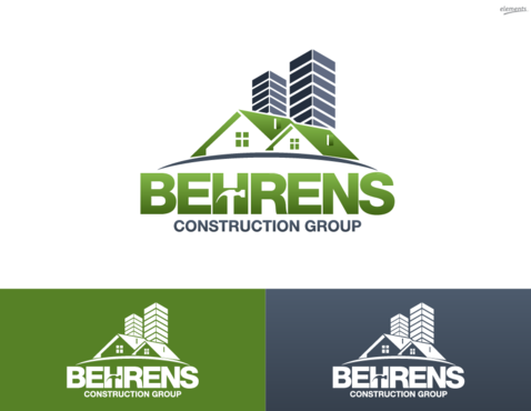 Logo for a construction company - Behrens Construction Group By BCGRe