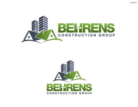 Logo for a construction company - Behrens Construction Group By BCGRe