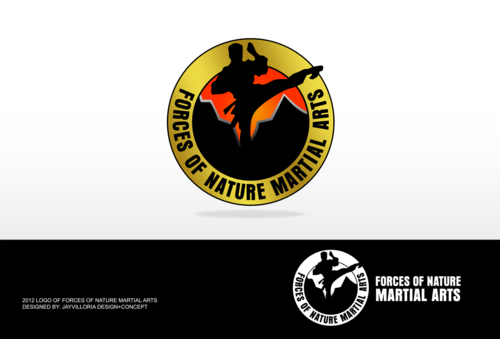 Forces Of Nature Martial Arts Logo By Tammaj