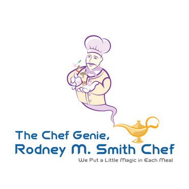Business Logo, Rodney M. Smith, The Chef Genie By Aareb