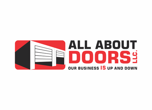 Logo for a commercial garage door company By Horhaye