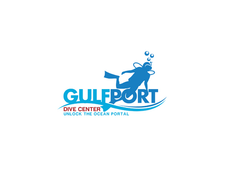 Logo for scuba shop By Divegulfport