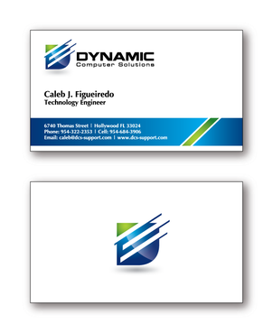 Modern Business Card for Computer Service Company By Dcsadmin