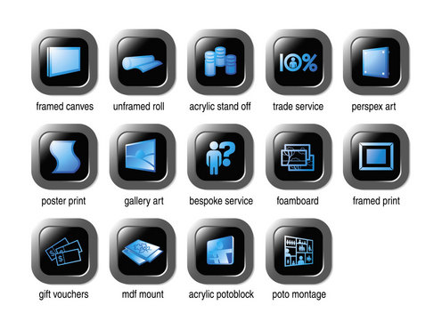 Set of Icons, Website Icons, Illustrations for Website By GROUP101