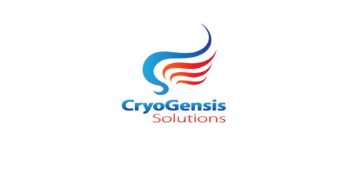 Logo for a cryogenic solutions providro to the technology and life sc