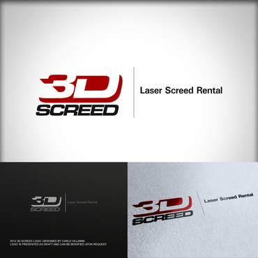 Logo for a concrete machine rental company By Mortimer