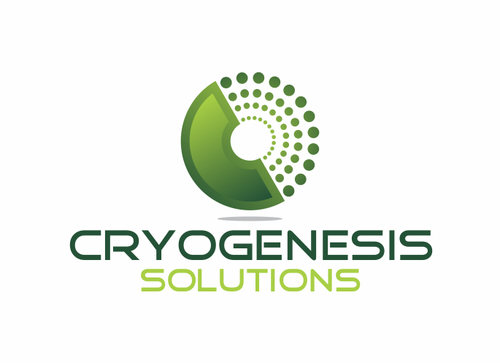 Logo for a cryogenic solutions providro to the technology and life sc