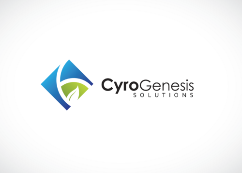Logo for a cryogenic solutions providro to the technology and life sc