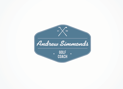 Modern logo for Golf Coach By Simmonds17