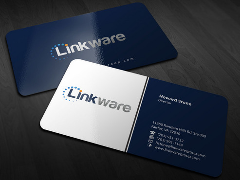 Business card design for a software development company. By Hstone