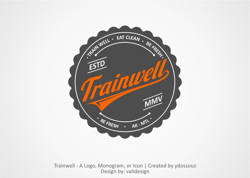 Modern logo for personal training and fitness company by Ydossous