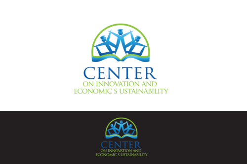 Logo for an academic center by Ericadawson