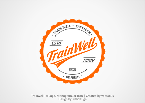 Modern logo for personal training and fitness company by Ydossous