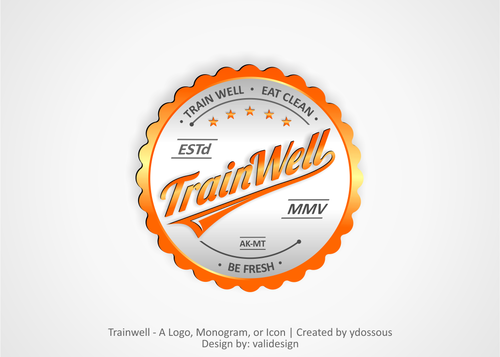 Modern logo for personal training and fitness company by Ydossous