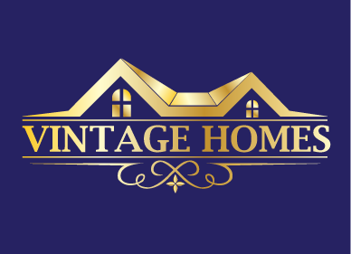 Vintage Homes Logo By Jmantooth