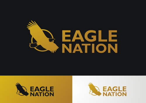 Eagle Nation Logo By DorseyMediaGroup