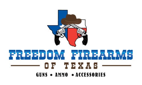 Logo for gun dealer By Ffoftexas