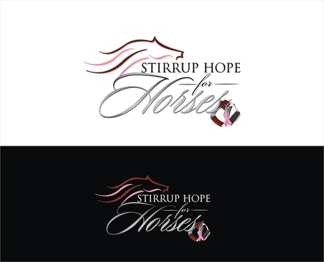 Modern logo for non-profit horse rescue. By Soundhoof