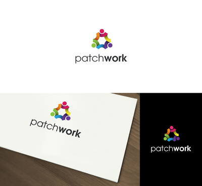Community engagement social site logo By Patchwork
