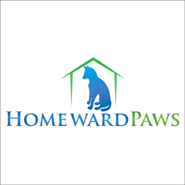 Logo for non-profit dog organization By HomewardPaws
