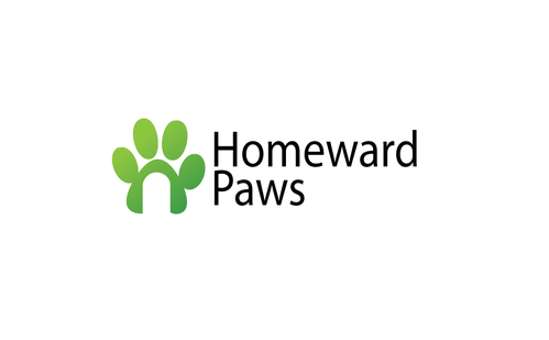 Logo for non-profit dog organization By HomewardPaws