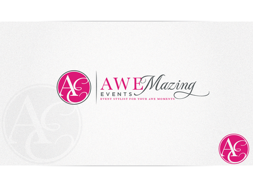 Logo for AweMazing event designer by AweMazing