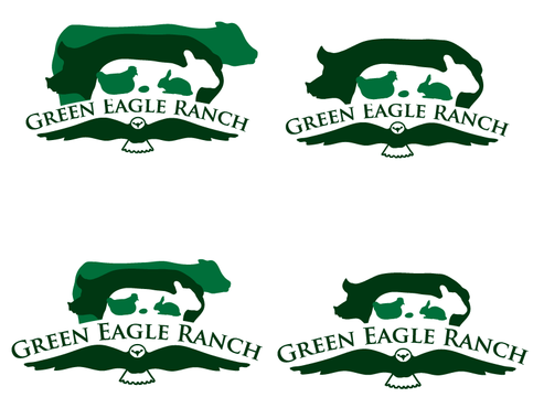 Logo for a small farm by Cmegdanoff