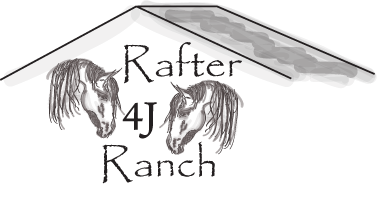 Rafter 4J Ranch logo by Pacstair